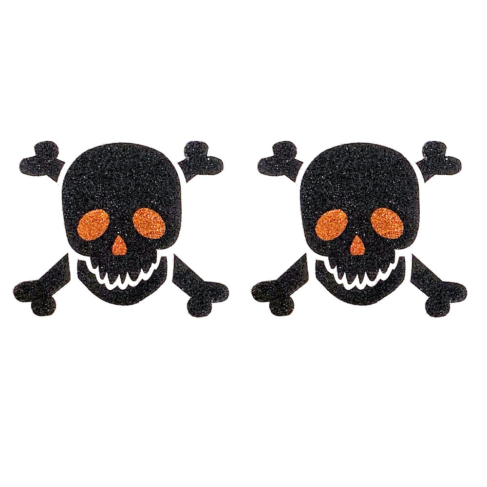 CAPTAIN JACK Glitter Pirate Nipple Covers, Pasties, Body Jewelry ...